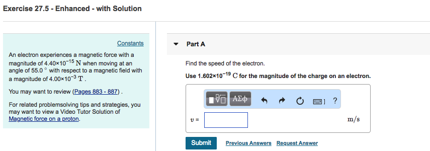 Solved Exercise 27.5 - Enhanced -with Solution Constants | Chegg.com