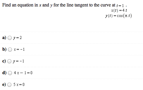Solved Find a parametrization x = x(t) ,y = y(t) ,t [0, 1] | Chegg.com