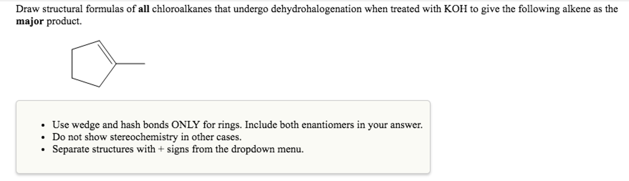 Solved Draw structural formulas of all chloroalkanes that | Chegg.com