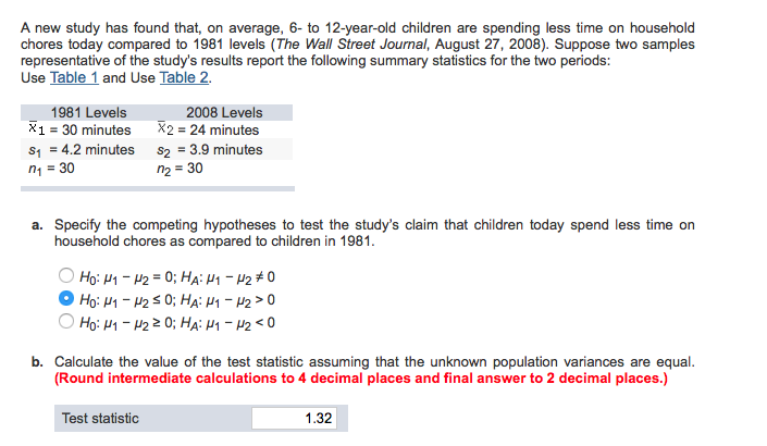 Solved A new study has found that, on average, 6- to | Chegg.com