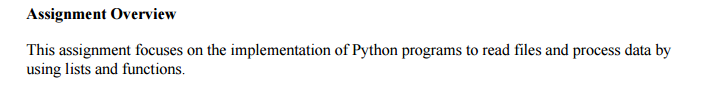 Solved Assignment overview This assignment focuses on the | Chegg.com