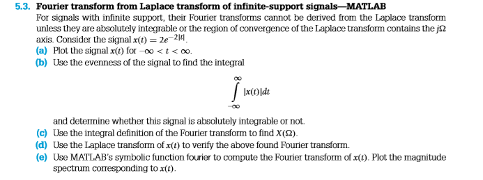SOLUTION: Fourier transform solved examples - Studypool - Solved 53 ...