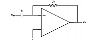 Solved Determine the relation Vo/Vin, of the differentiating | Chegg.com