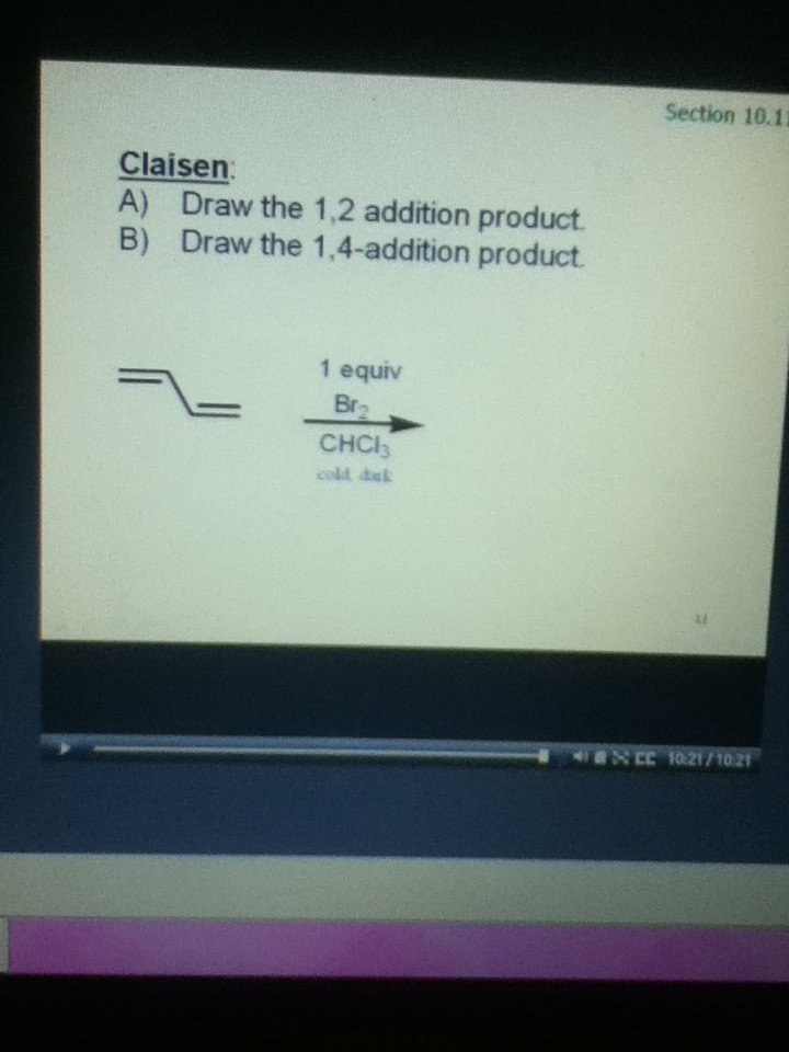 Solved Draw the 1,2 addition product Draw the 1 4-addition | Chegg.com