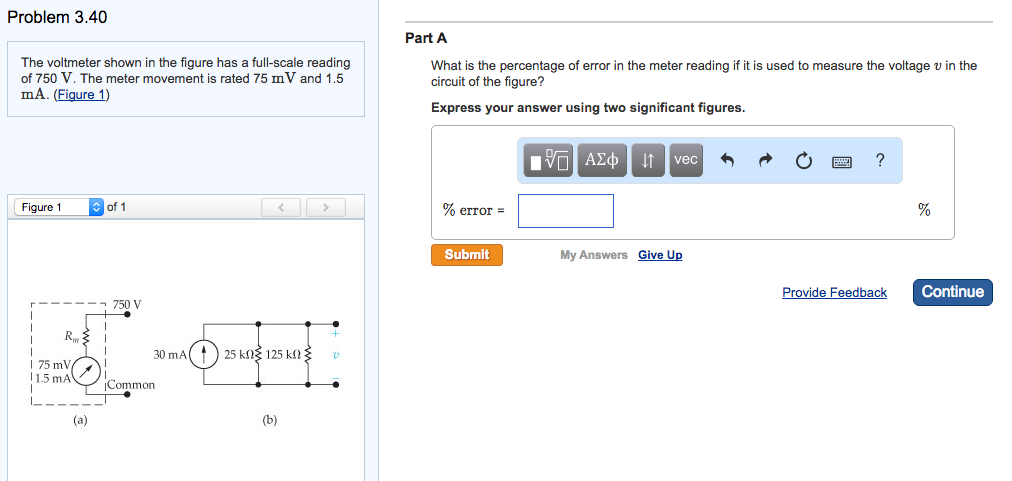Solved The voltmeter shown in the figure has a full-scale | Chegg.com