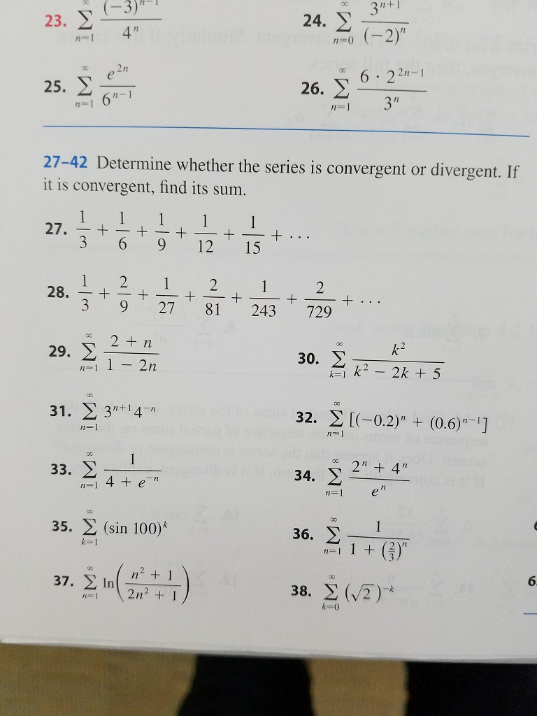 Solved Determine Whether The Series Is Convergent Or Chegg