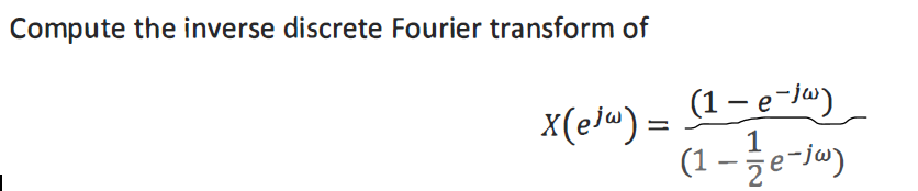 Solved Note: Course: Signals and Systems; Discrete-Time | Chegg.com