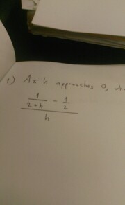 Solved as H approaches 0, what value is approached by the | Chegg.com