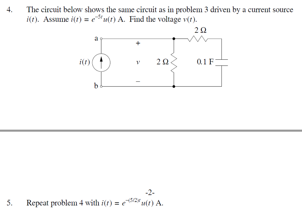 Solved The circuit below shows the same circuit as in | Chegg.com Solved The circuit below shows the same circuit as in | Chegg.com