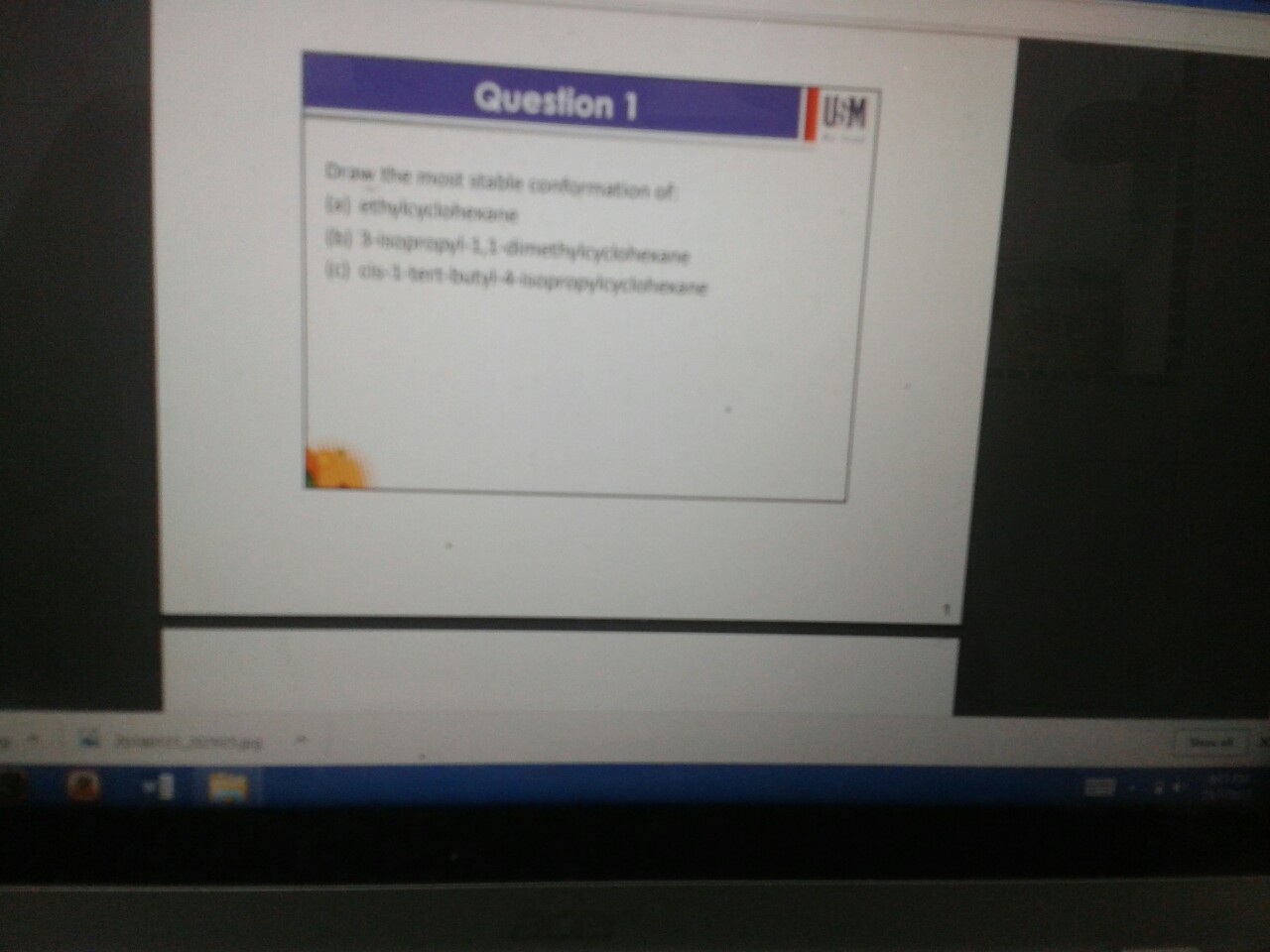 Question 1 UM | Chegg.com