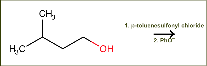 Solved CH 3 1. p-toluenesulfonyl chloride 2. Pho ?? 3 | Chegg.com