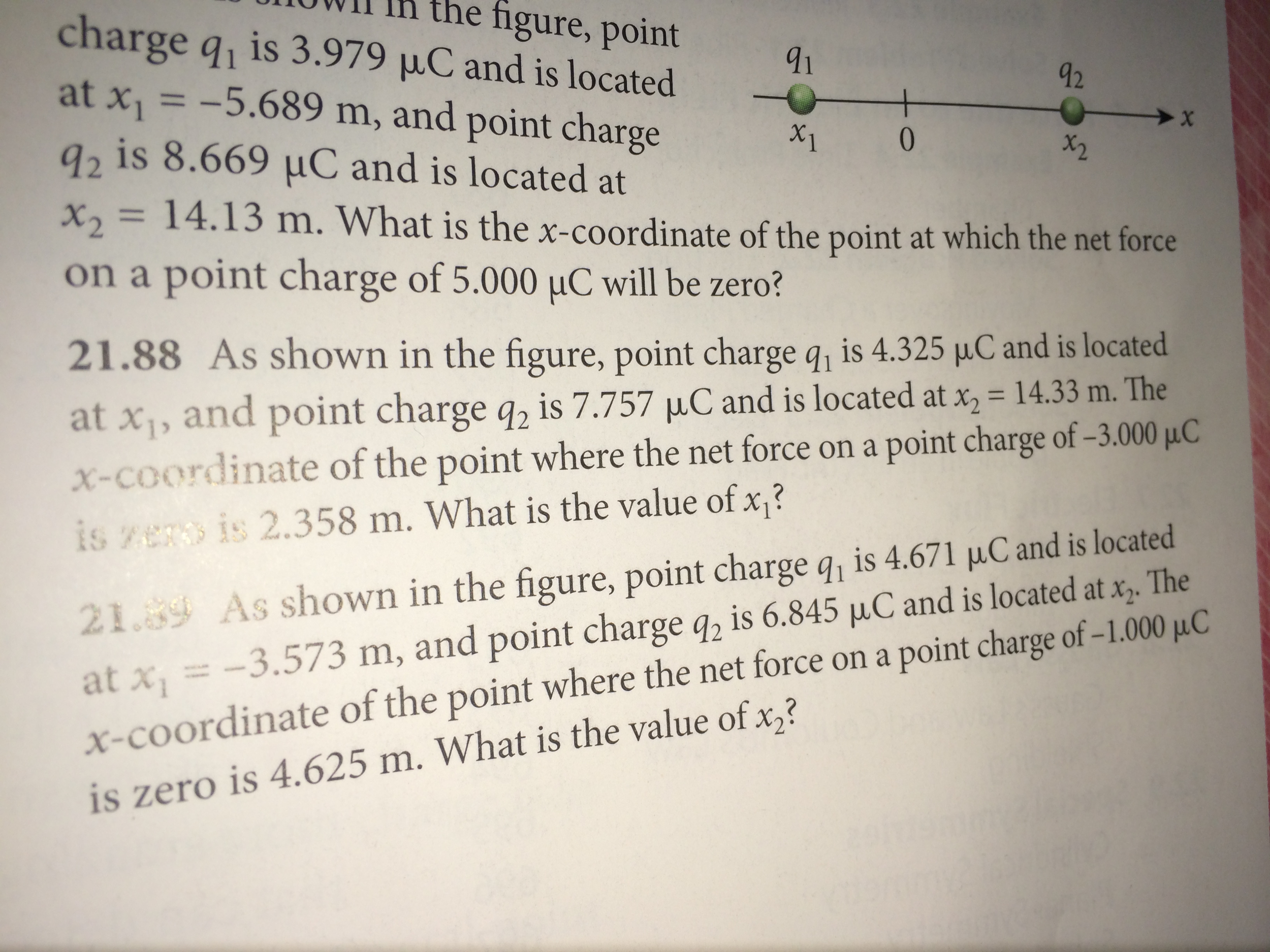 Solved: Charge Q1 Is 3.979 MuC And Is Located At X1 = -5.6... | Chegg.com