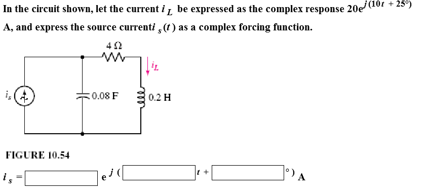 Solved In the circuit shown, let the current i_L be | Chegg.com