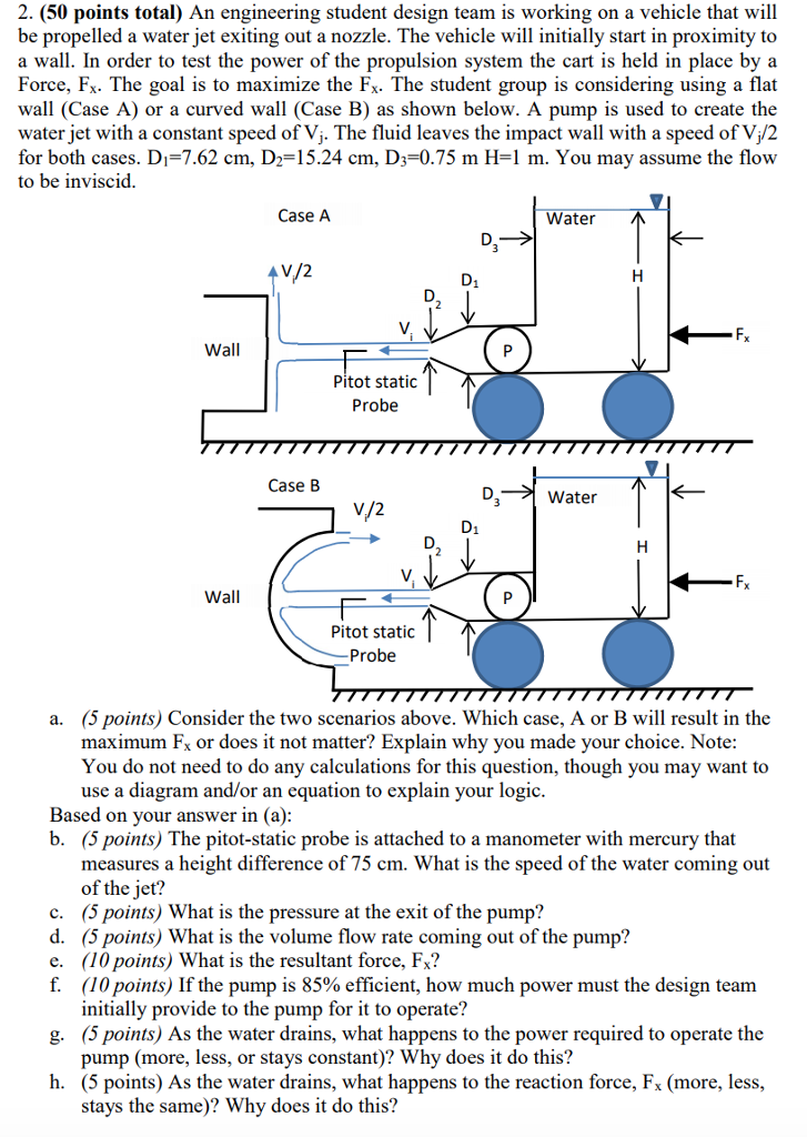 Solved 2. (50 points total) An engineering student design | Chegg.com Solved 2. (50 points total) An engineering student design | Chegg.com