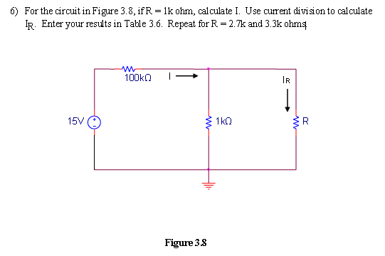 Solved For the circuit of Figure if R = 1k ohm, calculate I. | Chegg.com