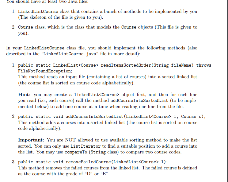 Solved 1 Description of the Program In this assignment, you | Chegg.com