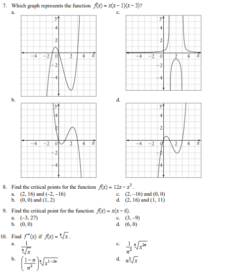 Solved The function f(x)-4-x" a. x>2 b. -2 | Chegg.com