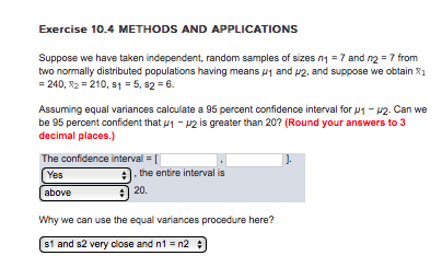 Solved Suppose we have taken independent, random samples of | Chegg.com
