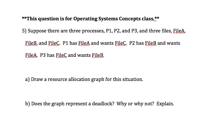 Solved Suppose there are three processes, P1, P2, and P3, | Chegg.com