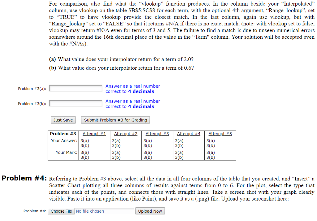 Problem #3: In a previous assignment. Excel wrote a | Chegg.com