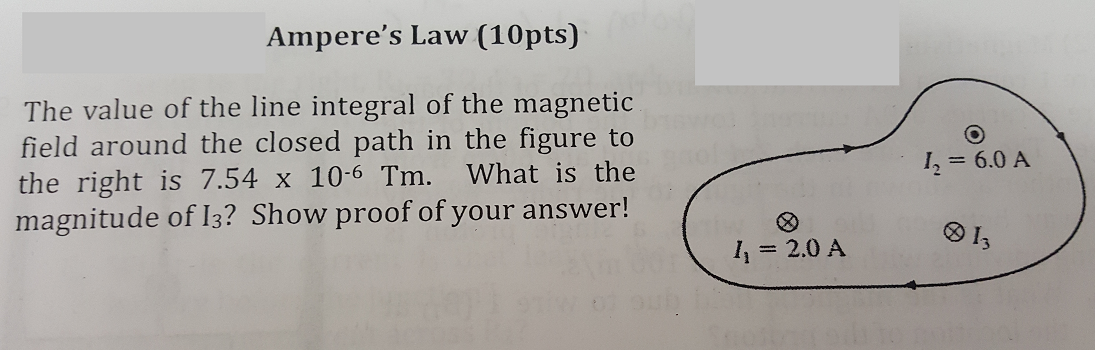 Solved The value of the line integral of the magnetic field | Chegg.com