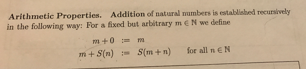 Solved Prove that addition on natural numbers is commutative | Chegg.com