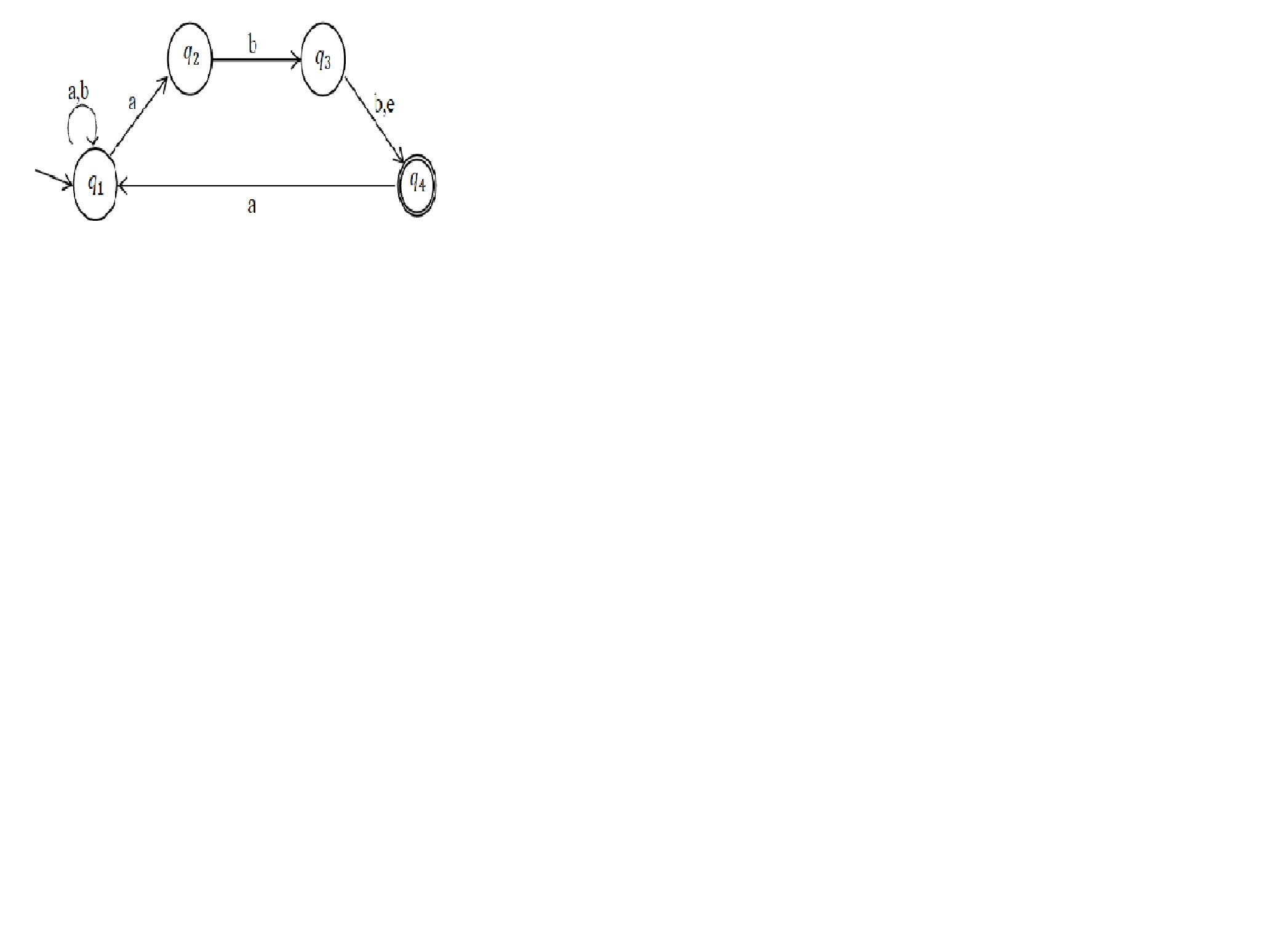 Solved A Nondeterministic Finite Automaton Is Given