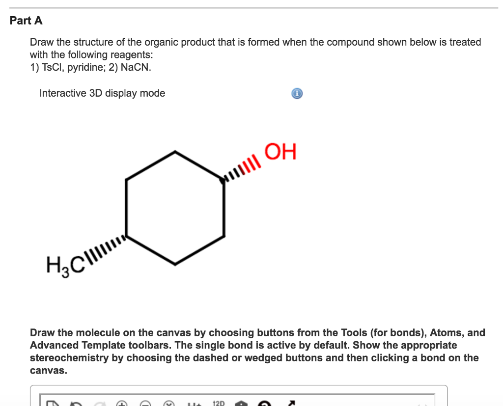 Solved Draw The Structure Of The Organic Product That Is
