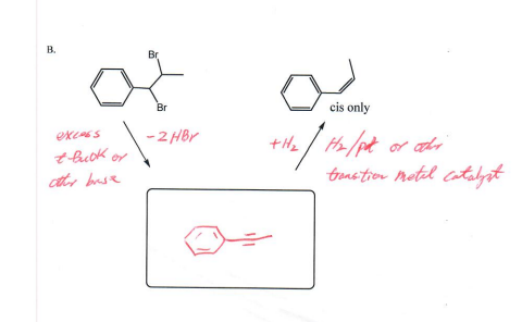 Solved Please explain why a bulky base is used an no a small | Chegg.com