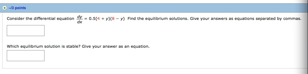Solved Consider The Differential Equation Dy Dx 0 5 4