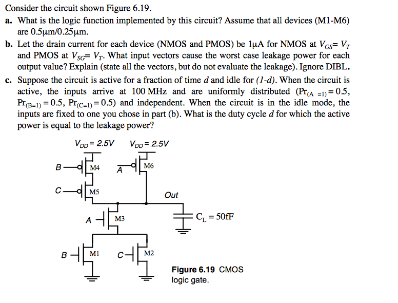 Consider The Circuit Shown Figure 619 A What Is