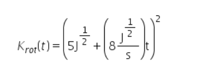Solved The rotational kinetic energy of an rigid rod with a | Chegg.com