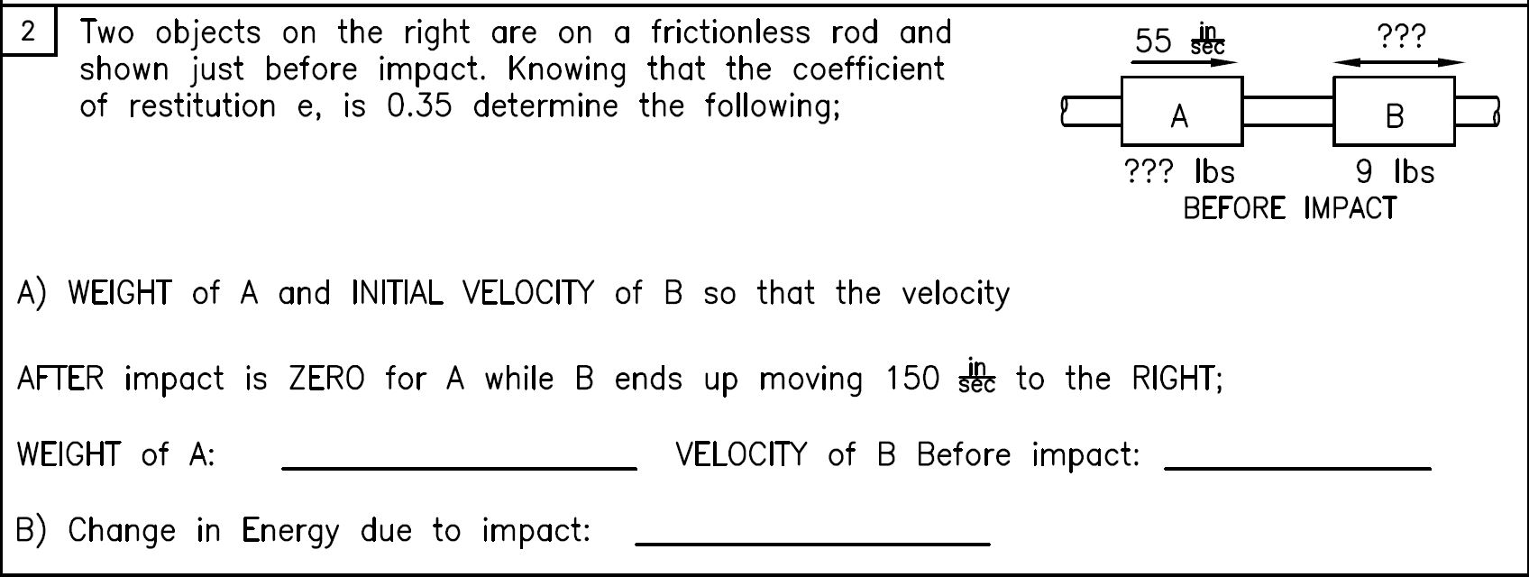 Solved Two objects on the right are on a frictionless rod | Chegg.com