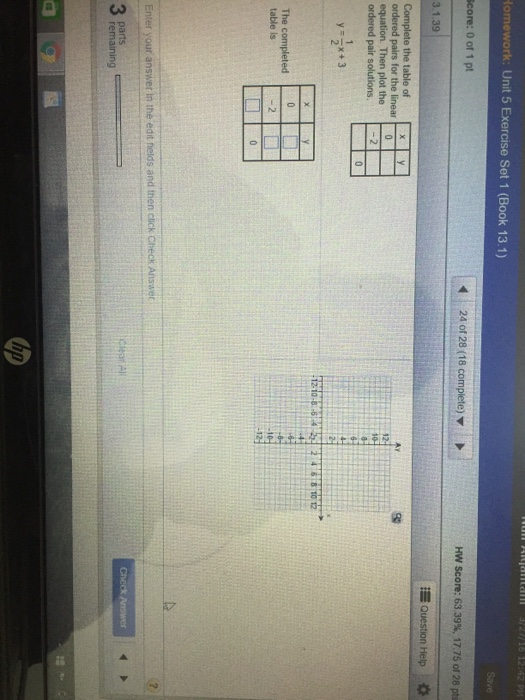 Solved Homework: Unit 5 Exercise Set 1 (Book 13.1) Score: 0 | Chegg.com