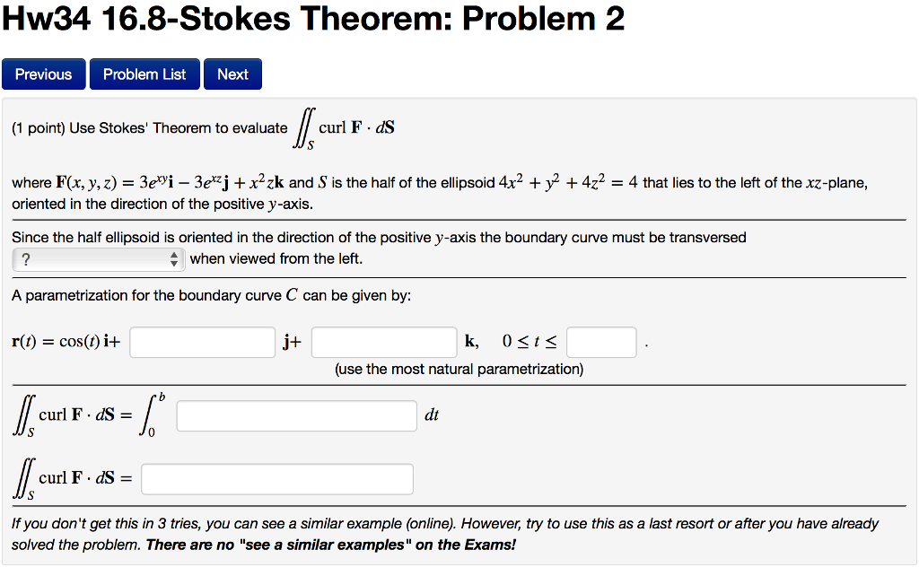 Solved Use Stokes' Theorem to evaluate doubleintegral_S curl | Chegg.com