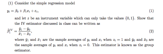 Consider the simple regression model yi = Betao + | Chegg.com
