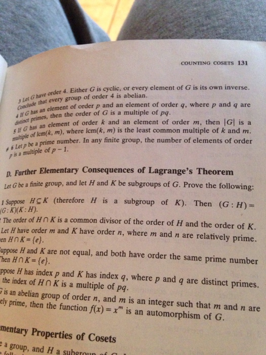 Solved Let G Have Order 4 Either G Is Cyclic Or Every 