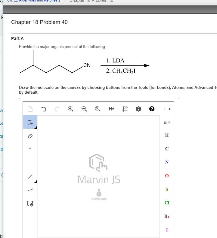 Solved Chapter 18 Problem 40 Part A Provide the major | Chegg.com