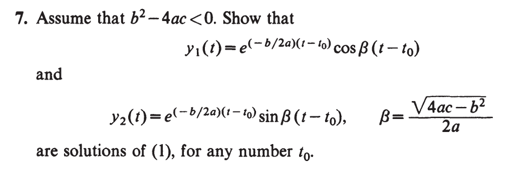 Solved 7. Assume that b2-4ac〈0. Show that and 4ac | Chegg.com