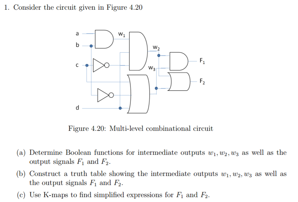 Solved Consider the circuit given in Figure 4.20 Determine | Chegg.com