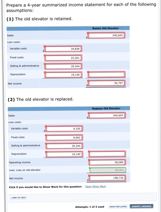 Solved Problem 20-4A (Part Level Submission) Last year | Chegg.com