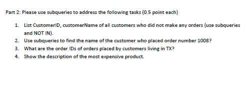 Solved Write queries to conduct the following tasks on the | Chegg.com