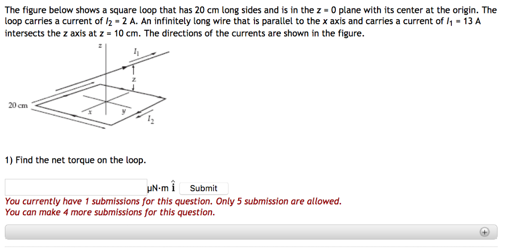 Solved The figure below shows a square loop that has 20 cm | Chegg.com