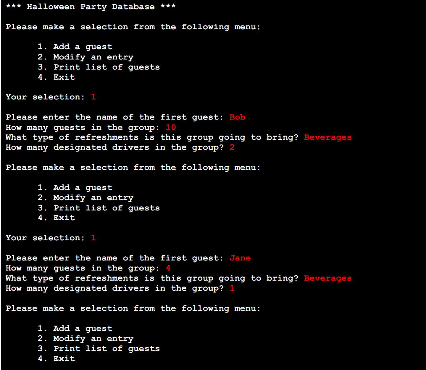 Use C Programming Create A Program That