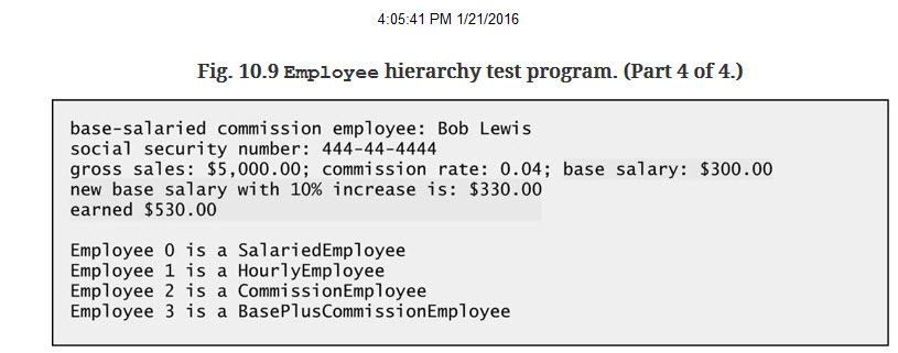 Solved JAVA Edited Adding fig 10.11 as i missed that one: | Chegg.com