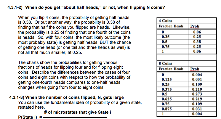 When do you get "about half heads," or not, when | Chegg.com