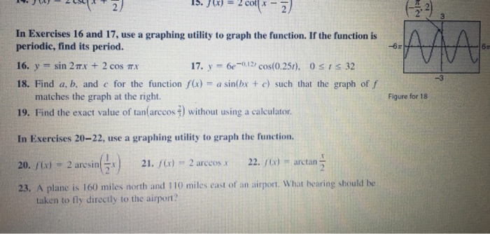 Solved In Exercises 16 and 17, use a graphing utility to | Chegg.com