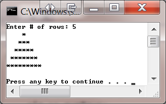 Solved Pattern Displays: Write a program that uses loops to | Chegg.com