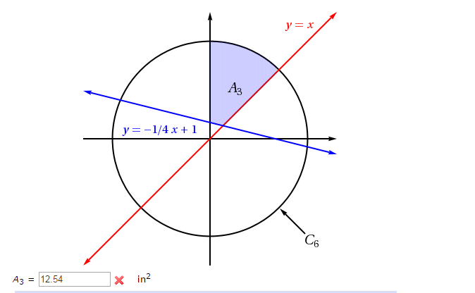 Solved Let C7 be the circle of radius 6 inches centered at | Chegg.com