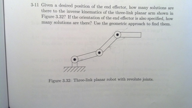 Solved Consider the three-link, RRR planar arm shown in | Chegg.com